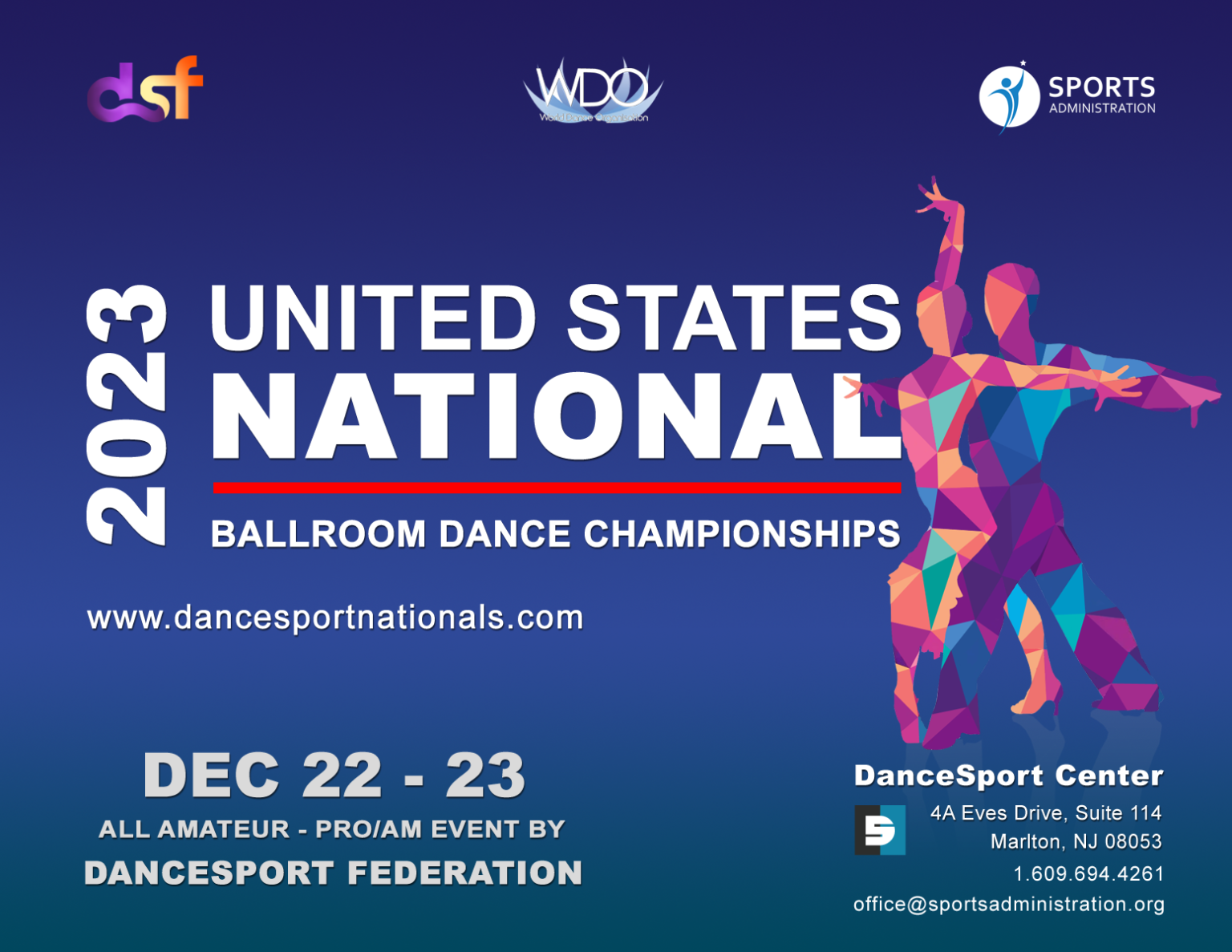 2023 US National Ballroom Dance Championships - DanceSport Federation